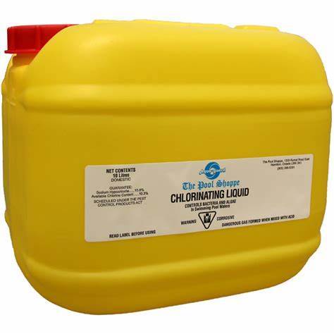 Chlorine 1 Gallon Jerry Jug/Tank/Bottle/Drum | CoastLife Retail